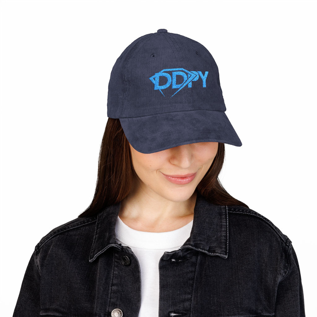 DDPY Embroidered Vintage Corduroy Cap (on demand printing) – DDP Yoga